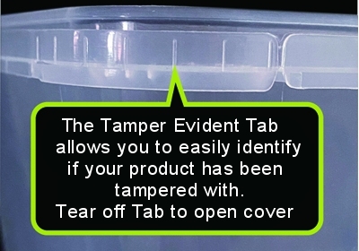 UNICA Tamper Evident Container